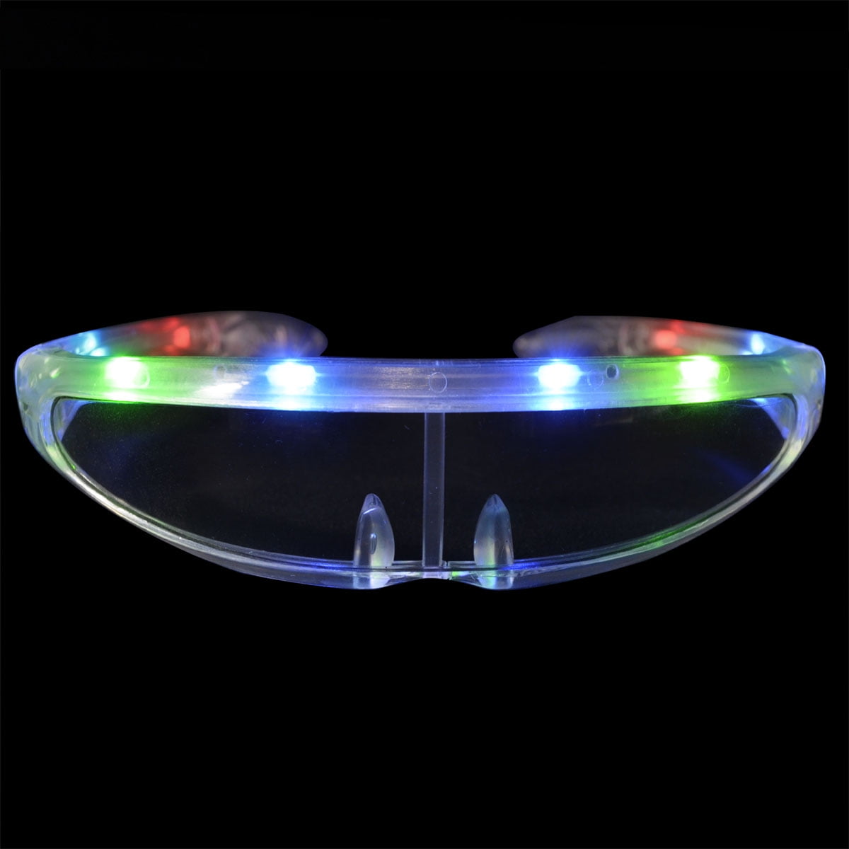 FlashingBlinkyLights Futuristic LED Sunglasses - Walmart.com
