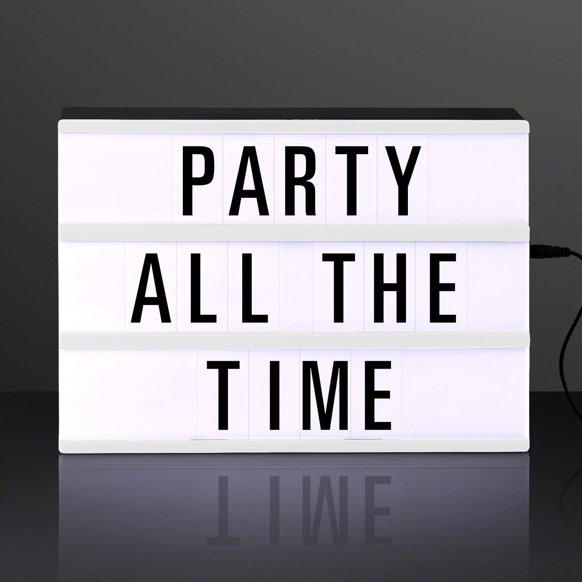 FlashingBlinkyLights LED Cinematic Light Box with Letters & Emoji ...