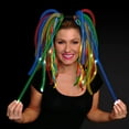Flashing Blinky Lights Halloween LED Light Up Noodle Headband - Walmart.com