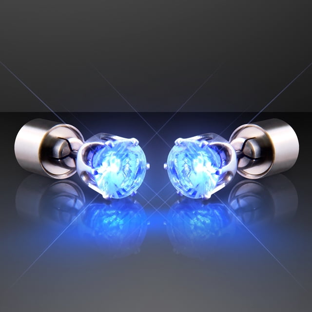 FlashingBlinkyLights Light Up LED Earrings for Pierced Ears - Walmart.com