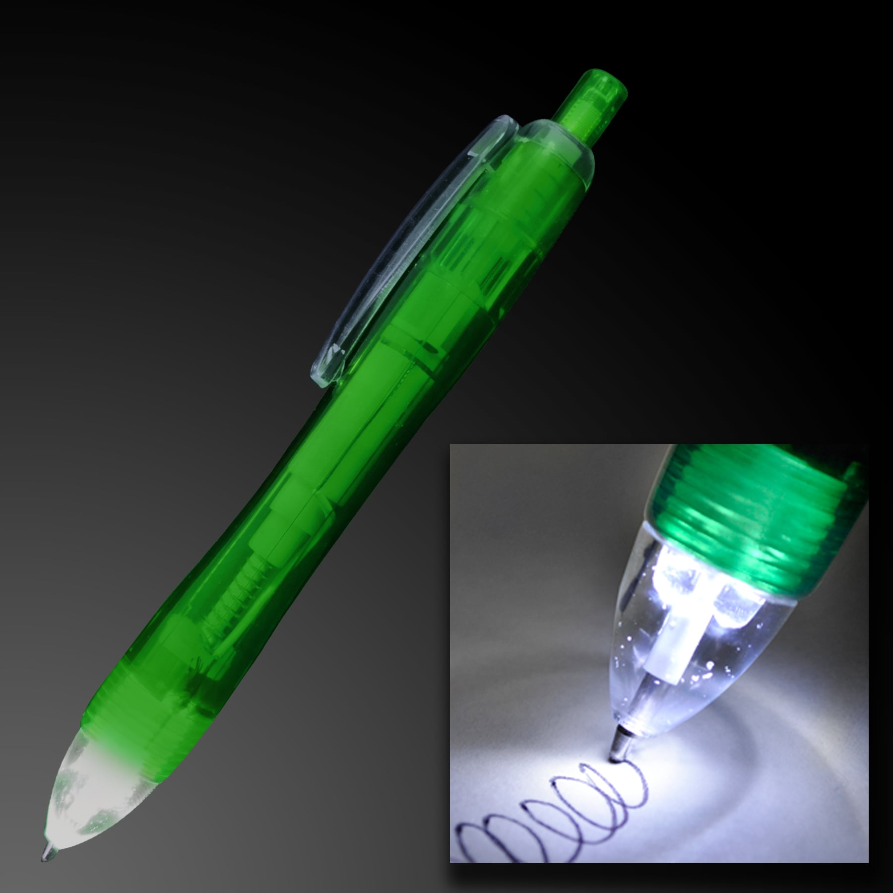 FlashingBlinkyLights Light Up Tip Pen with White LED - Walmart.com
