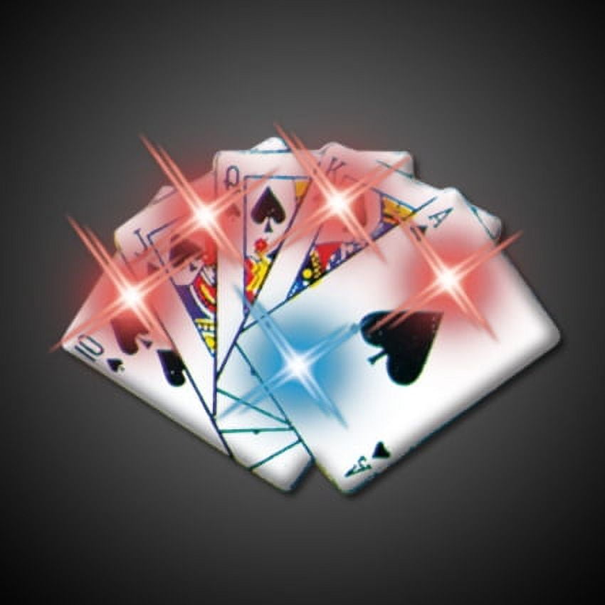 FlashingBlinkyLights Royal Flush Flashing Blinking Light Up Body Lights ...