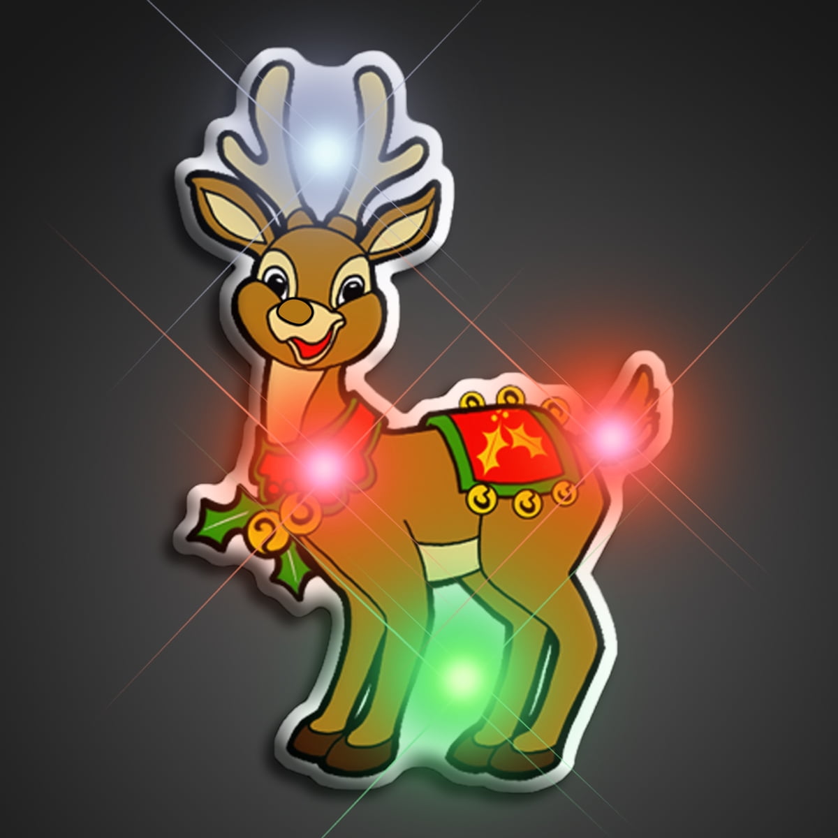 FlashingBlinkyLights Rudolph the Red Nosed Reindeer Flashing Blinking ...