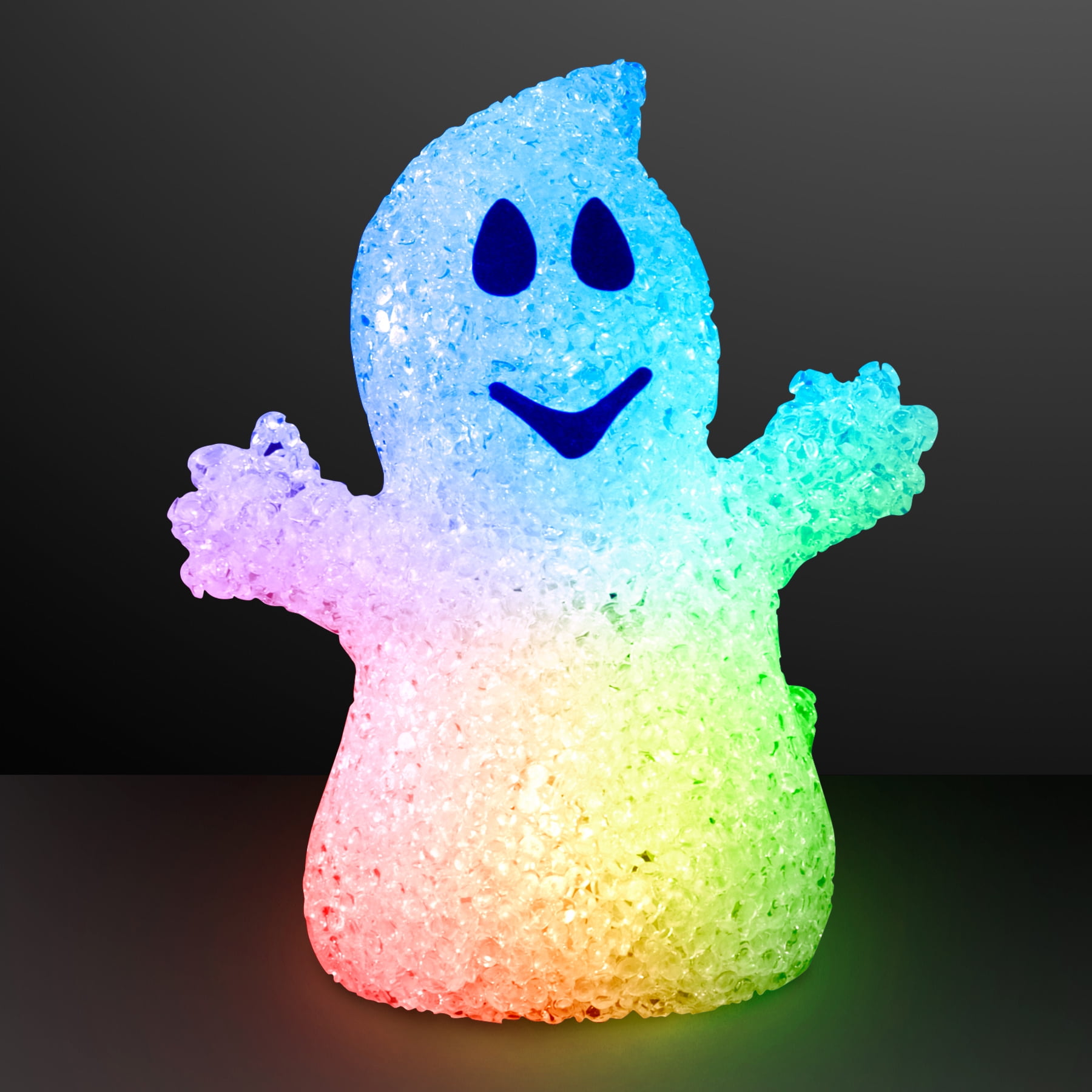 FlashingBlinkyLights Light Up Soft Glow Halloween Ghosts with Color ...