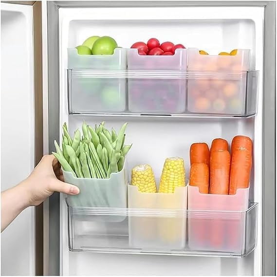 Flashkitch Premium Fridge Storage SpaceSaving Refrigerator Side Door ...