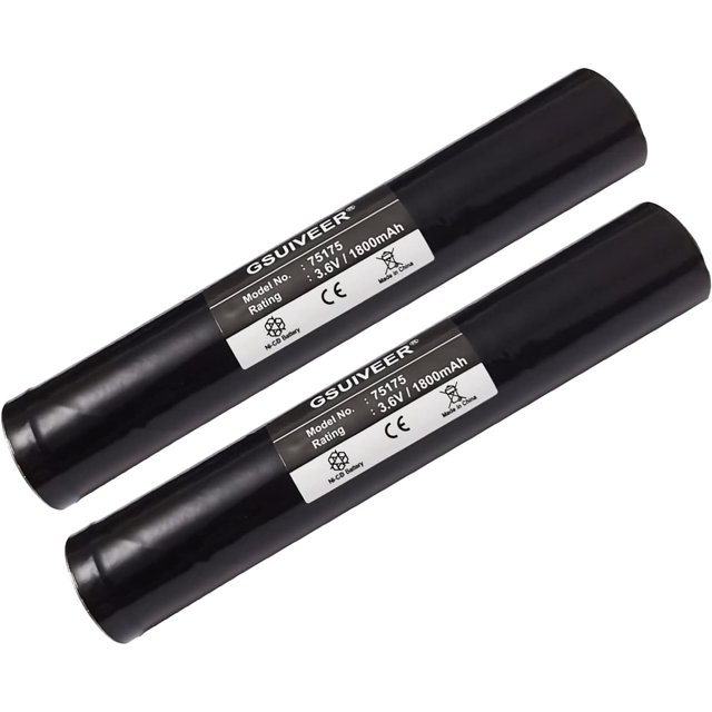 Flashlight Battery 75175 75375 3.6V 1800mAh Ni-CD for Streamlight ...