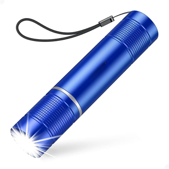Flashlight , High Lumens Flashlight, Bright Small Flash Light- Zoomable ...