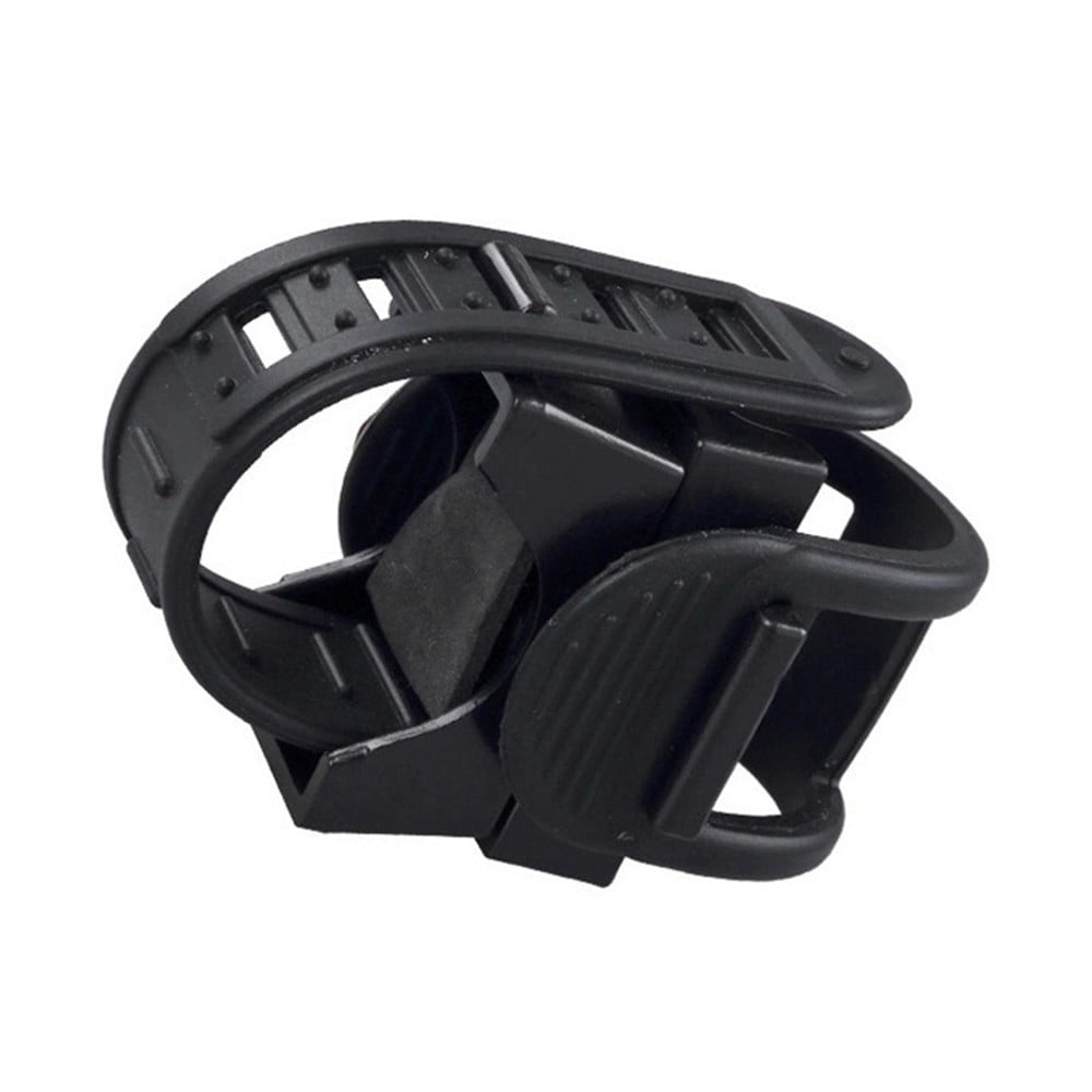 Flashlight Holder 360 LED Torch for Cycling Clamp Clip Mount Bike Light ...