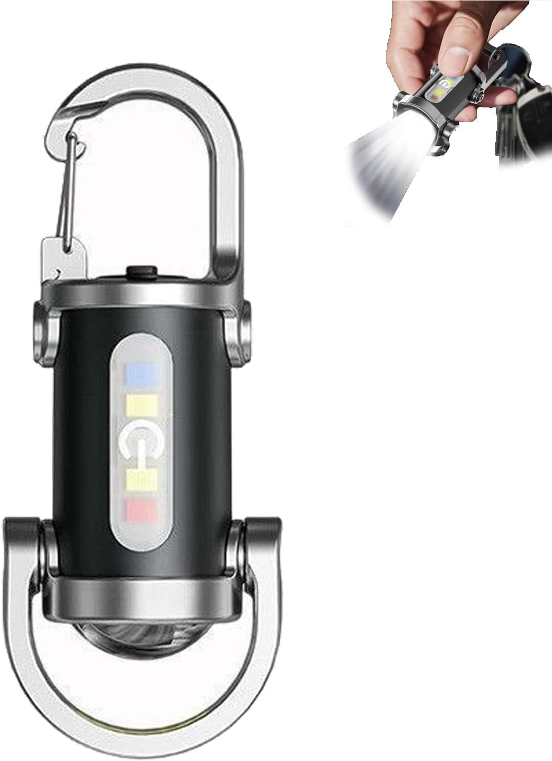Flashlight Keychain Bulk,1200lm Ultra-Bright mini Keychain Flashlight ...