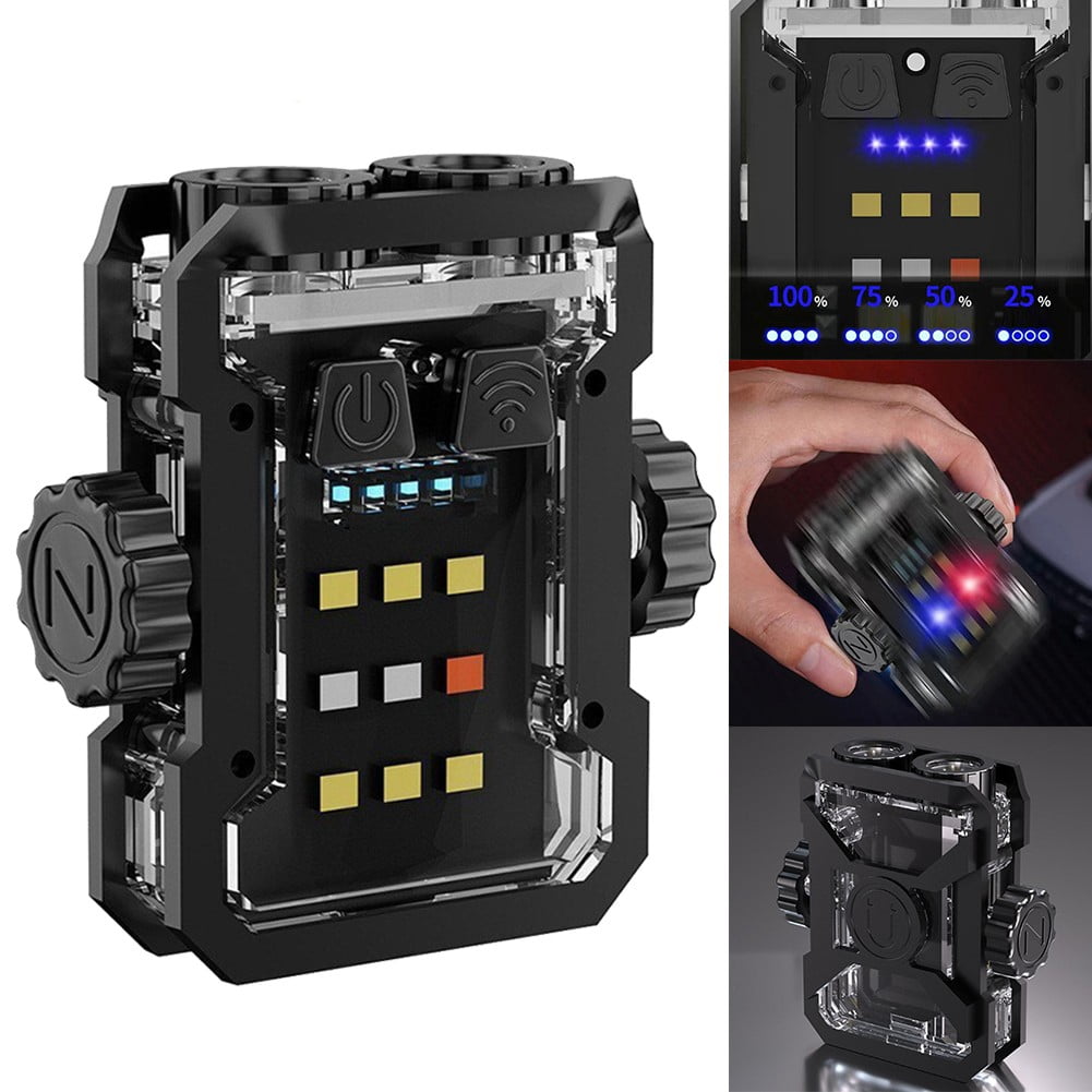 Flashlight LED 360 Degree Rotate Magnetic Mini Type-c Car Repair ...