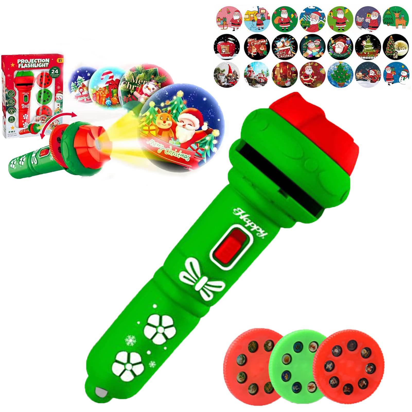 Flashlight Projector,Mini Flashlights For Kids,Slide Torch Projector ...