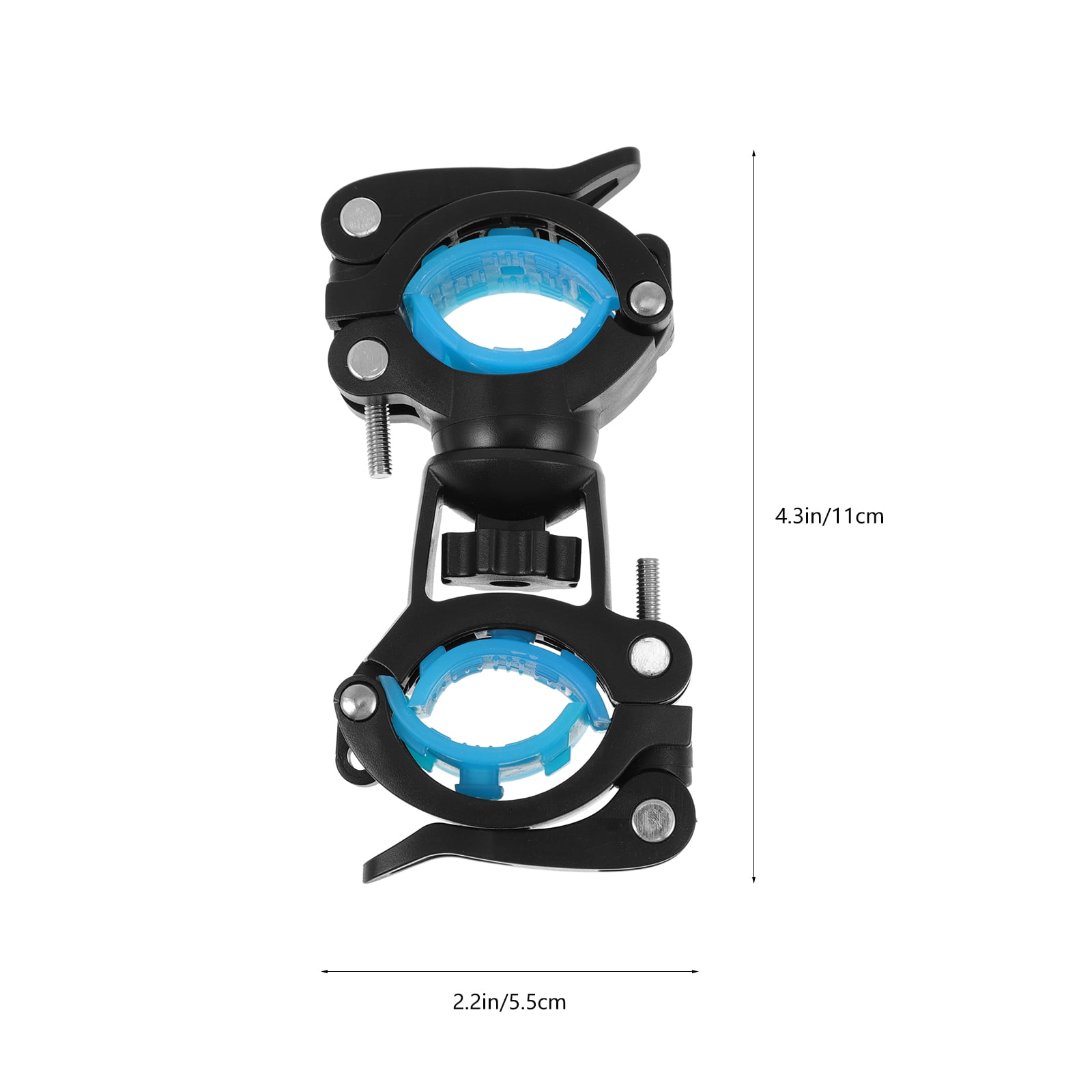 WASHWEPE Compact Flashlight Bracket Sturdy Fixed Design 1Pack 4.32X2 ...