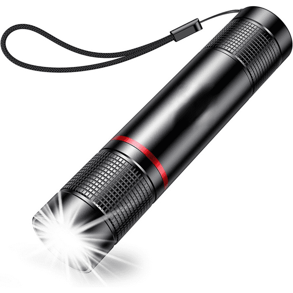 Flashlight Rechargeable, High Lumens Flashlight, Super Bright Small LED ...
