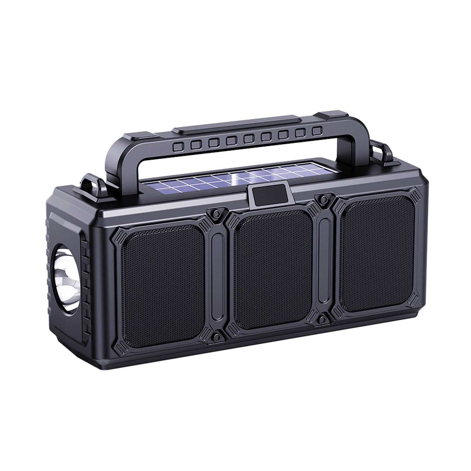 Flashlight Speaker Outdoor Speaker Convenient Solar Wireless Card ...
