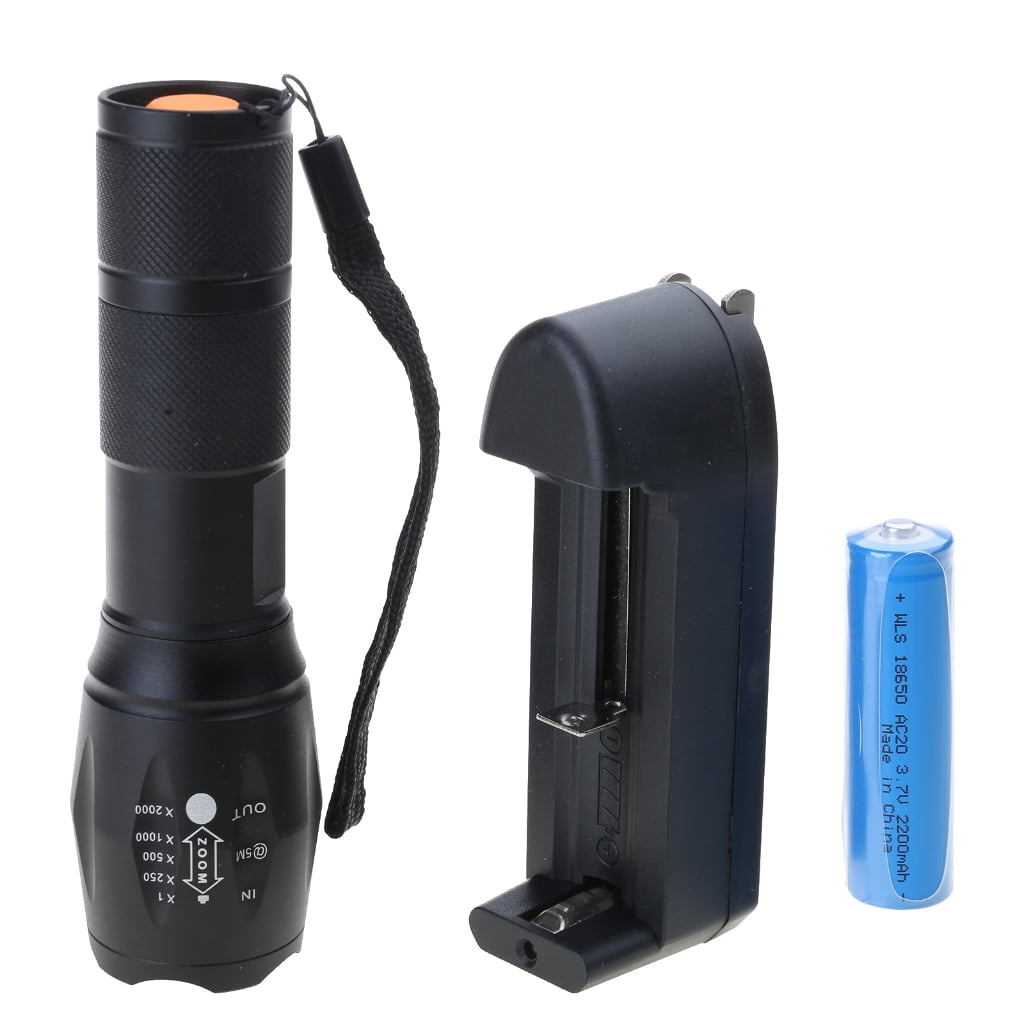 Flashlight Watertight Torch Rechargeable Handheld Pocket Torch for ...