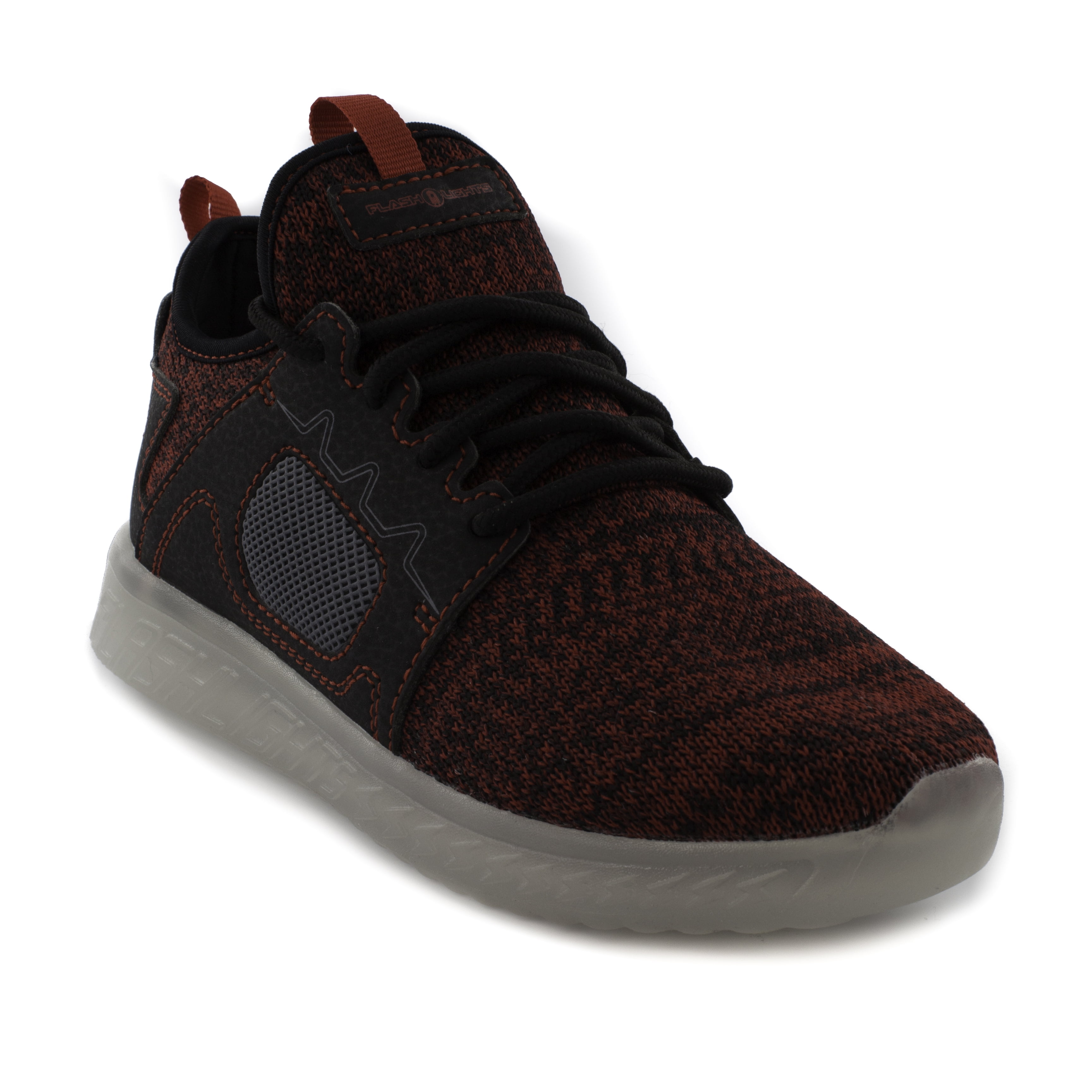 Flashlights Boys' LED Rechargeable Lighted Athletic Shoe - Walmart.com