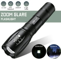 EASYMAXX 2Pack LED Flashlight, Zoomable, Tactical, Handheld, Waterproof ...