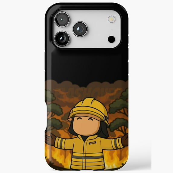 Flashover Bushfire Wildfire Action Art iPhone Case 17 to 11 Pro Max - Walmart.com