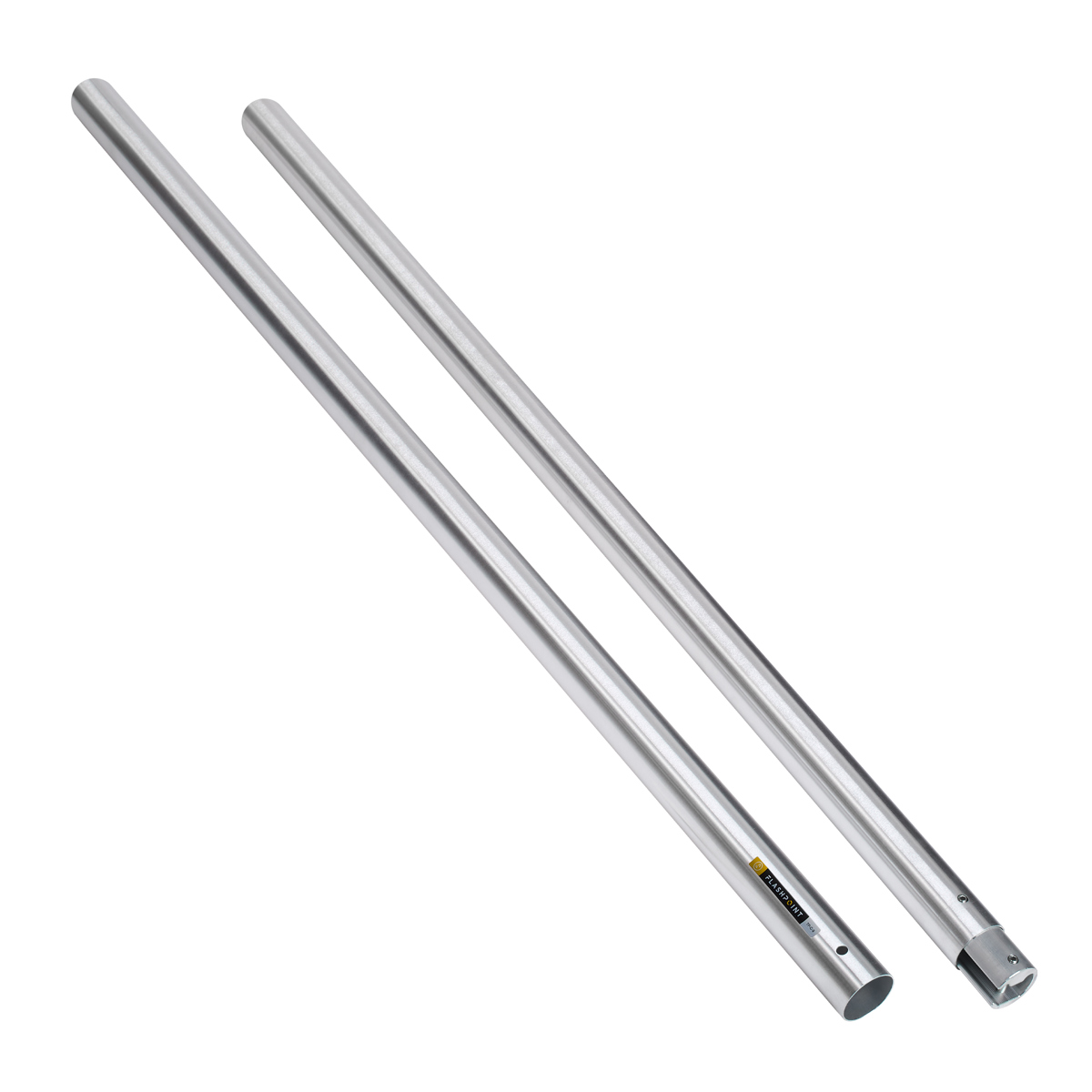 Flashpoint 9' Aluminum Cross Pole for Uncored Paper or Fabric ...