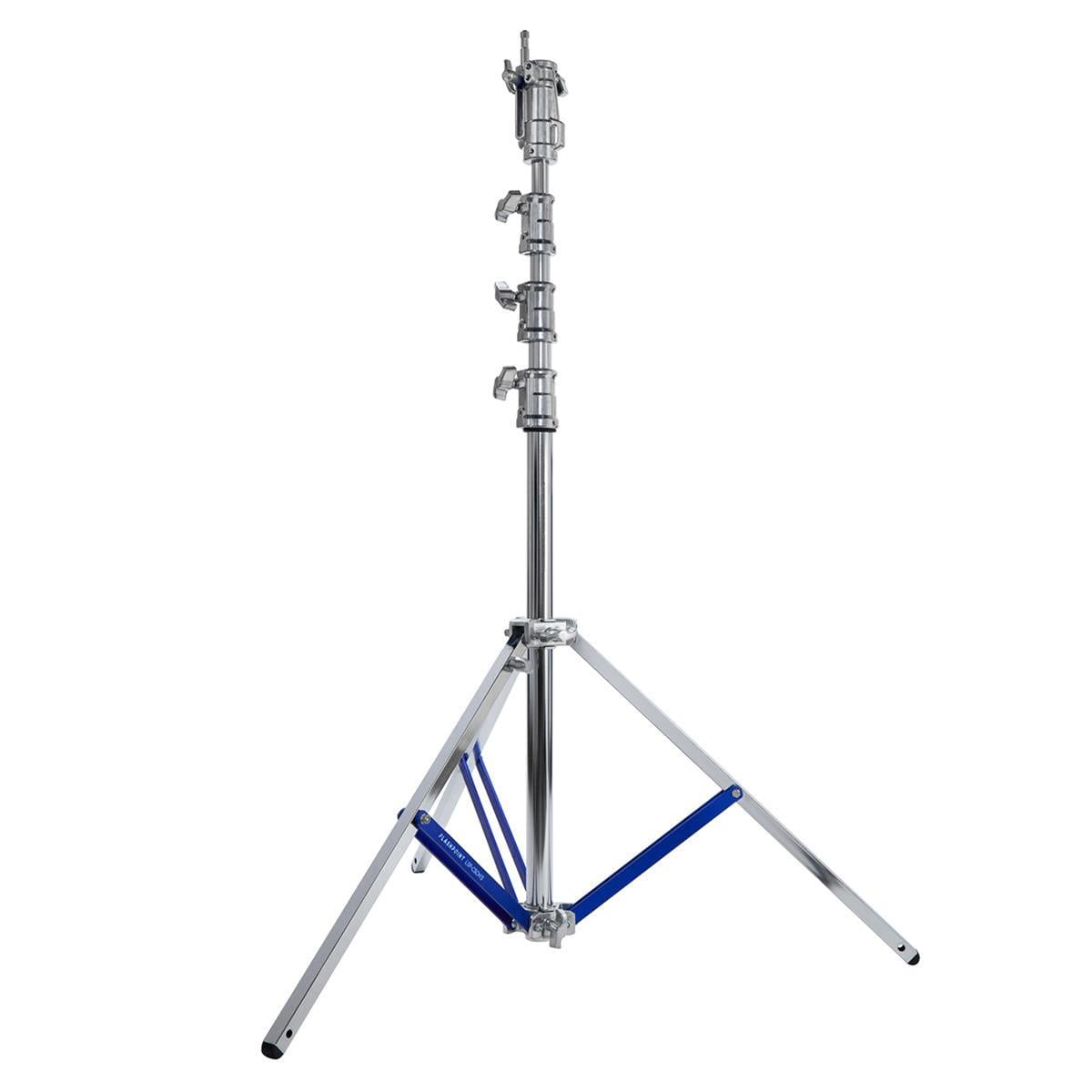Flashpoint Heavy Duty 13.3ft High Cine Stand Pro with Leveling Leg and ...