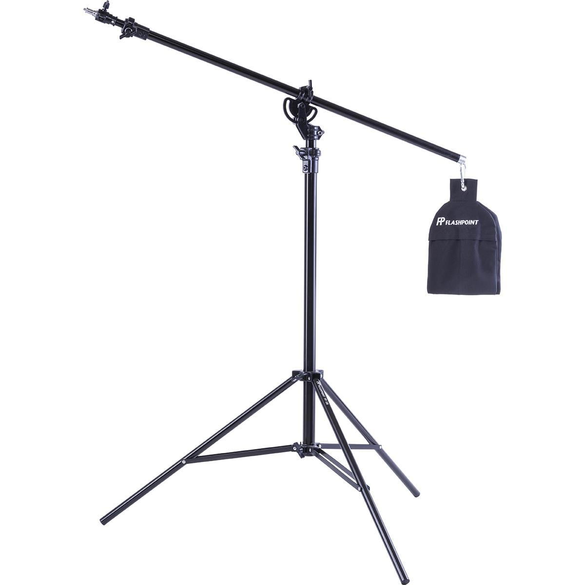 Flashpoint Pro Air Cushioned Heavy Duty Boom Light Stand - 13 ...