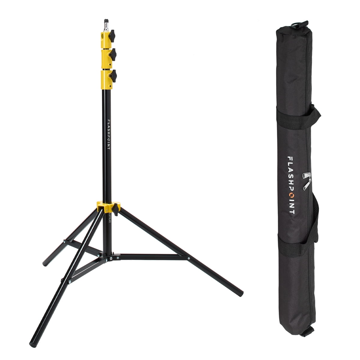 Flashpoint Pro Heavy-Duty Air-Cushioned Light Stand (Yellow, 7.2 ...