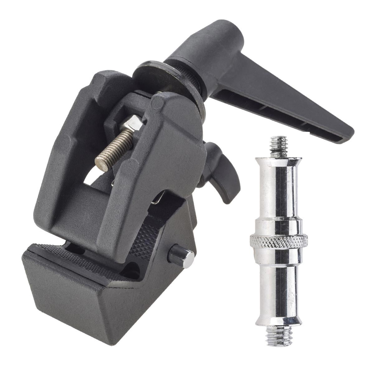 Flashpoint SUPER CLAMP with 1" Long 1/4"X20 / 3/8" Standard Stud ...