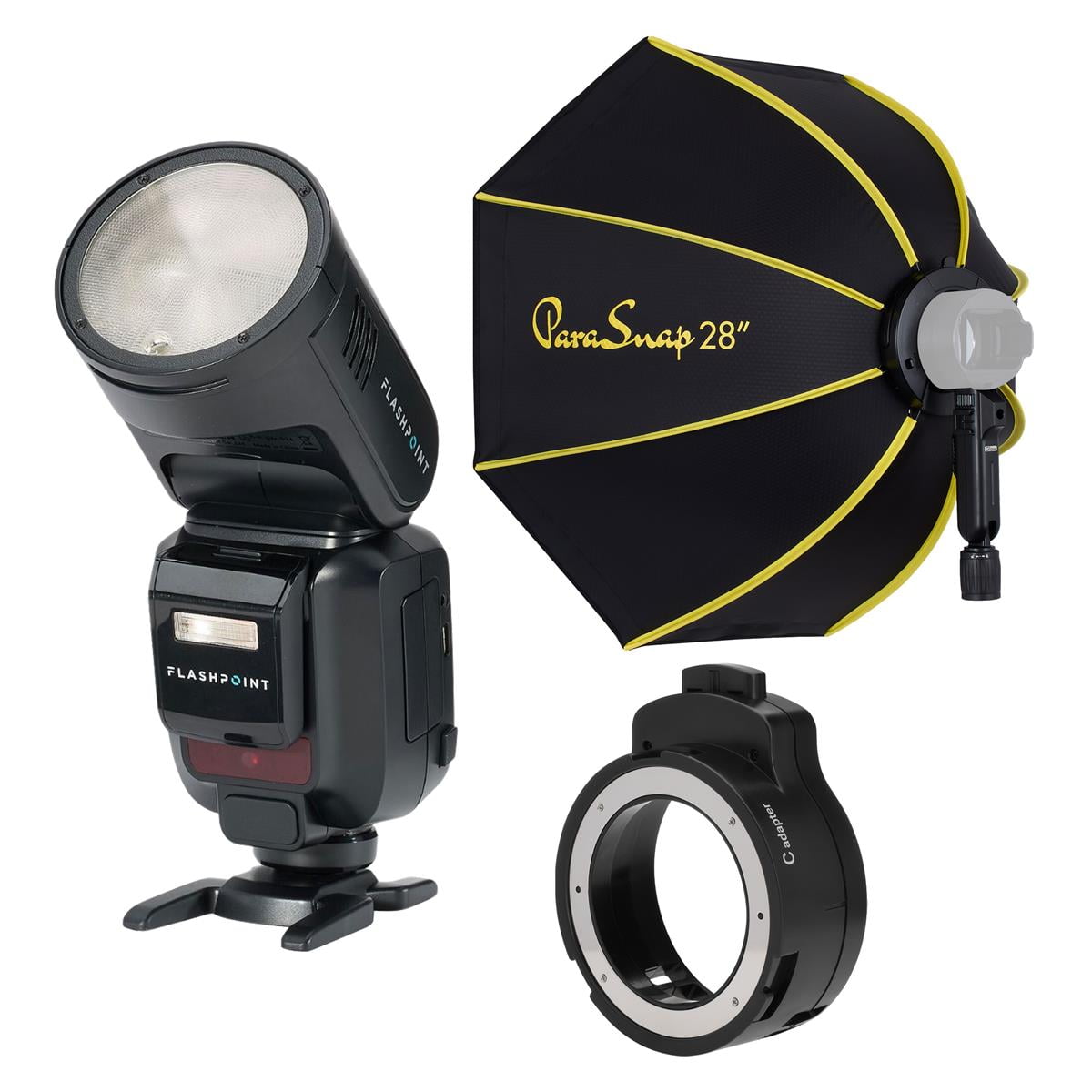 Flashpoint X100 TTL R2 On Camera Li-on Round Head Flash For Fuji, with ...
