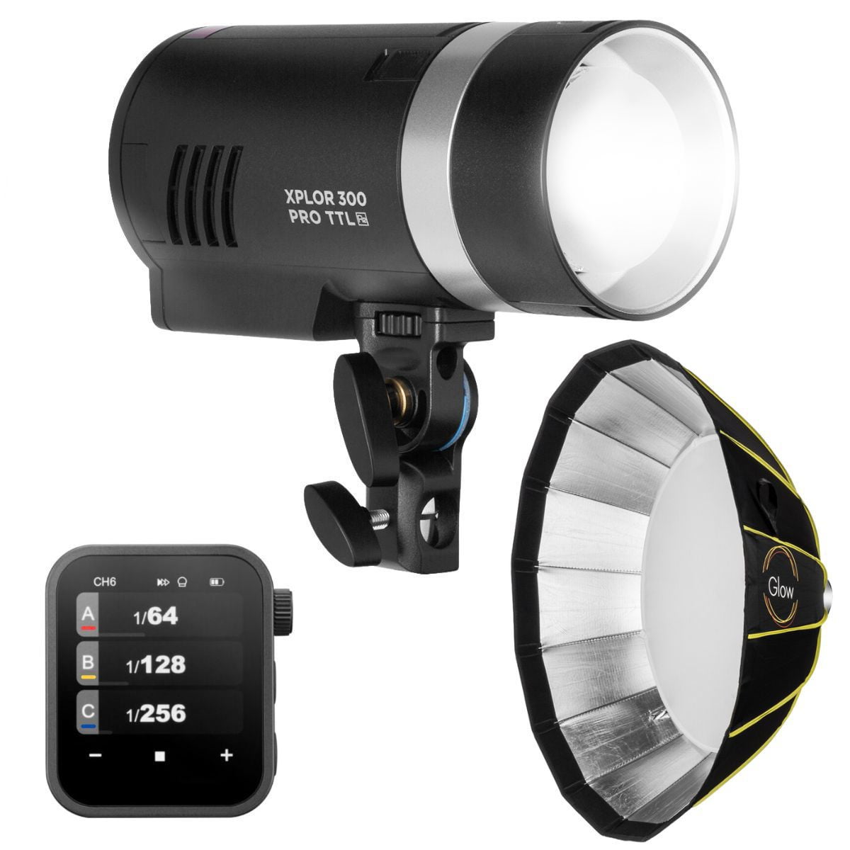 Flashpoint XPLOR 300 Pro TTL R2 Battery-Powered Monolight with R2 Nano ...
