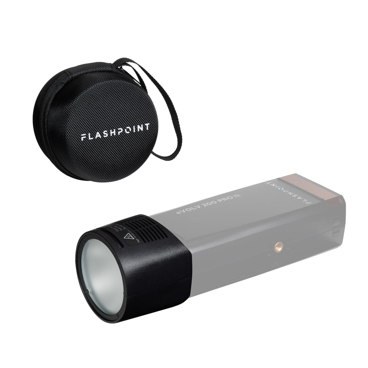 Flashpoint Flashpoint eVOLV 200 Round Flash Head - Walmart.com