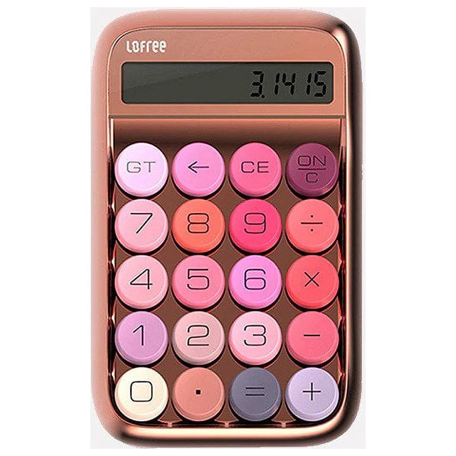 Flashquark Lofree Mechanical Switch Calculator Rose Gold, Gateron Blue ...