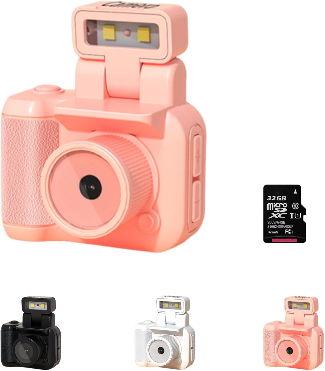 Flashrec Retro Mini Camera, Camera Digital Vintage, 1080p Small Compact ...