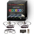 Flashtech RGB Multi Color LED Halo kit w/ RF for 01-05 Lexus is300 ...