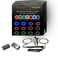 Flashtech RGB Surface Mount LED Halo kit & Remote for 06-09 Chrysler ...