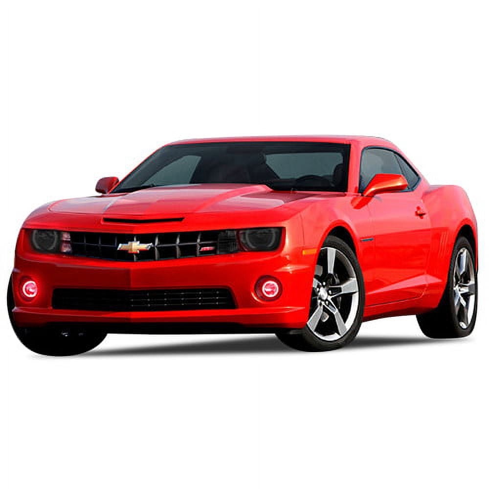 Flashtech Red Angel Eye LED Fog Light Halo kit for 2010-2013 Chevrolet ...