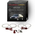 Flashtech White Angel Eye LED Halo kit & RF Remote for 2001-2005 Lexus ...