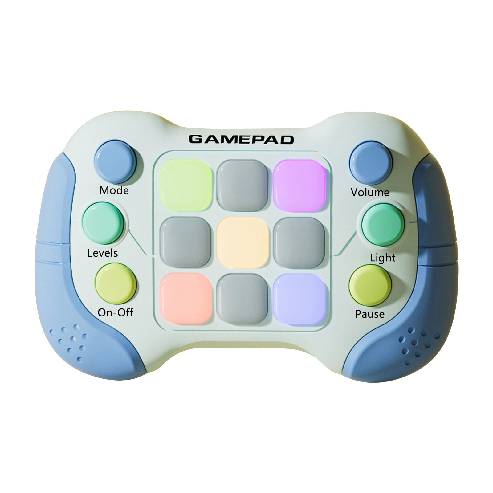 Flashy Push Game Controller, Upgraded Led Fidget Toy, Portable Handheld ...