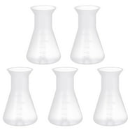 8.45oz Plastic Lab Chemical Reagent Bottles, Square Sample Storage ...