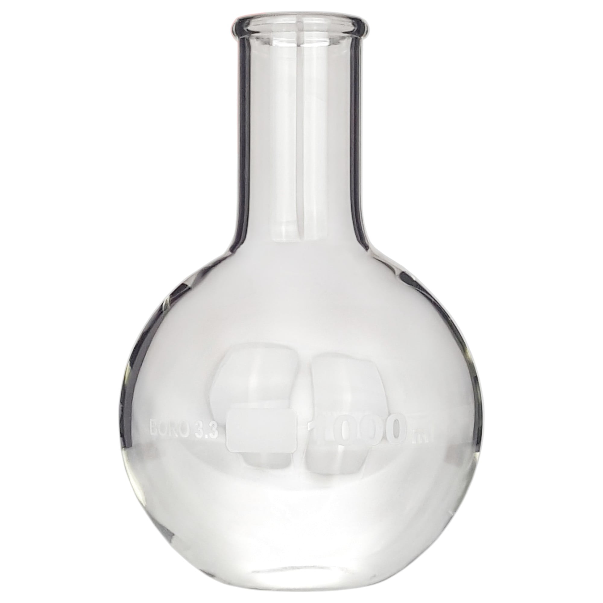 Flask, Flat-Bottom Florence Boiling Flask, Standard Neck, 1000ml ...