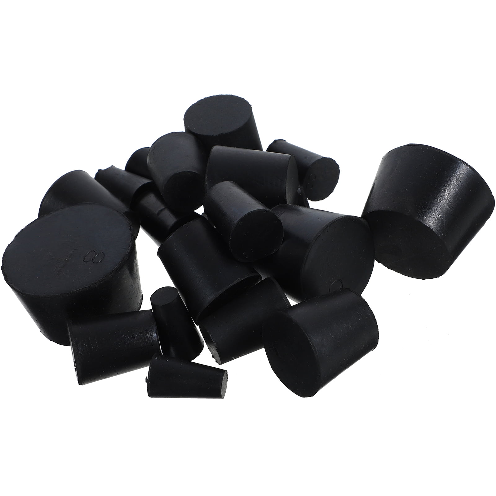 Flask Plug 21 Pcs Solid Rubber Stopper Garbage Disposal Dishwasher Cap ...