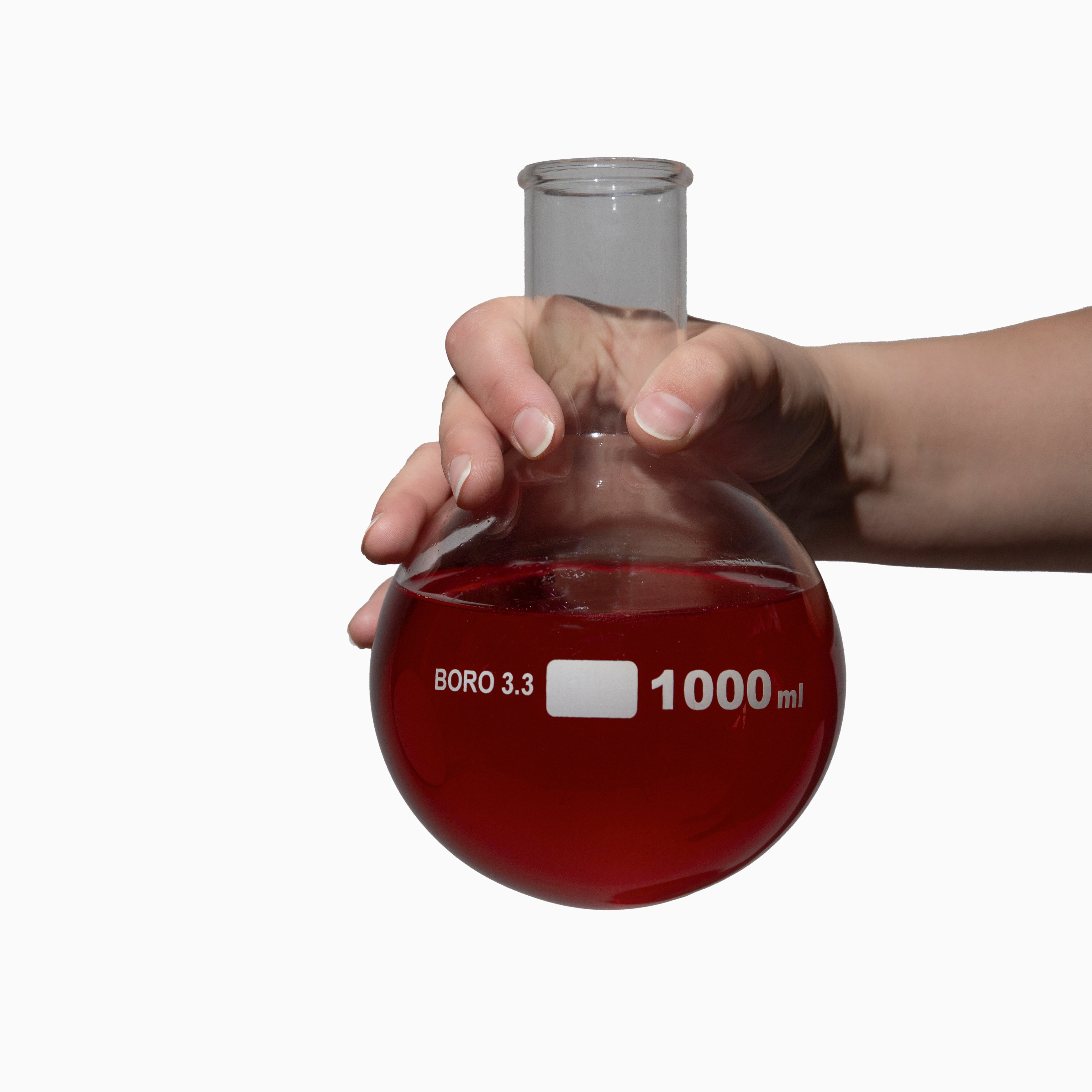 Flask Round-Bottom Florence Boiling Flask, Standard Neck, 1000ml ...