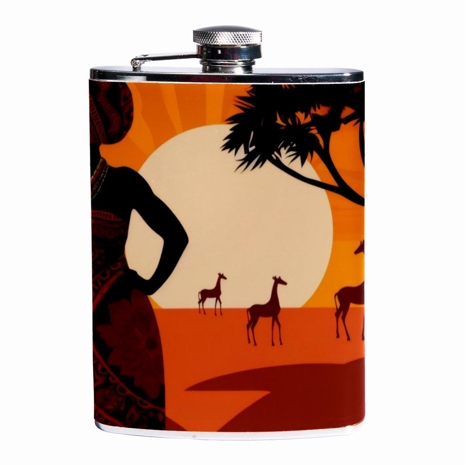 Flask for Men,Flask for Women,Hip Flask for Liquor 8Oz,Leakproof,1-Pc ...