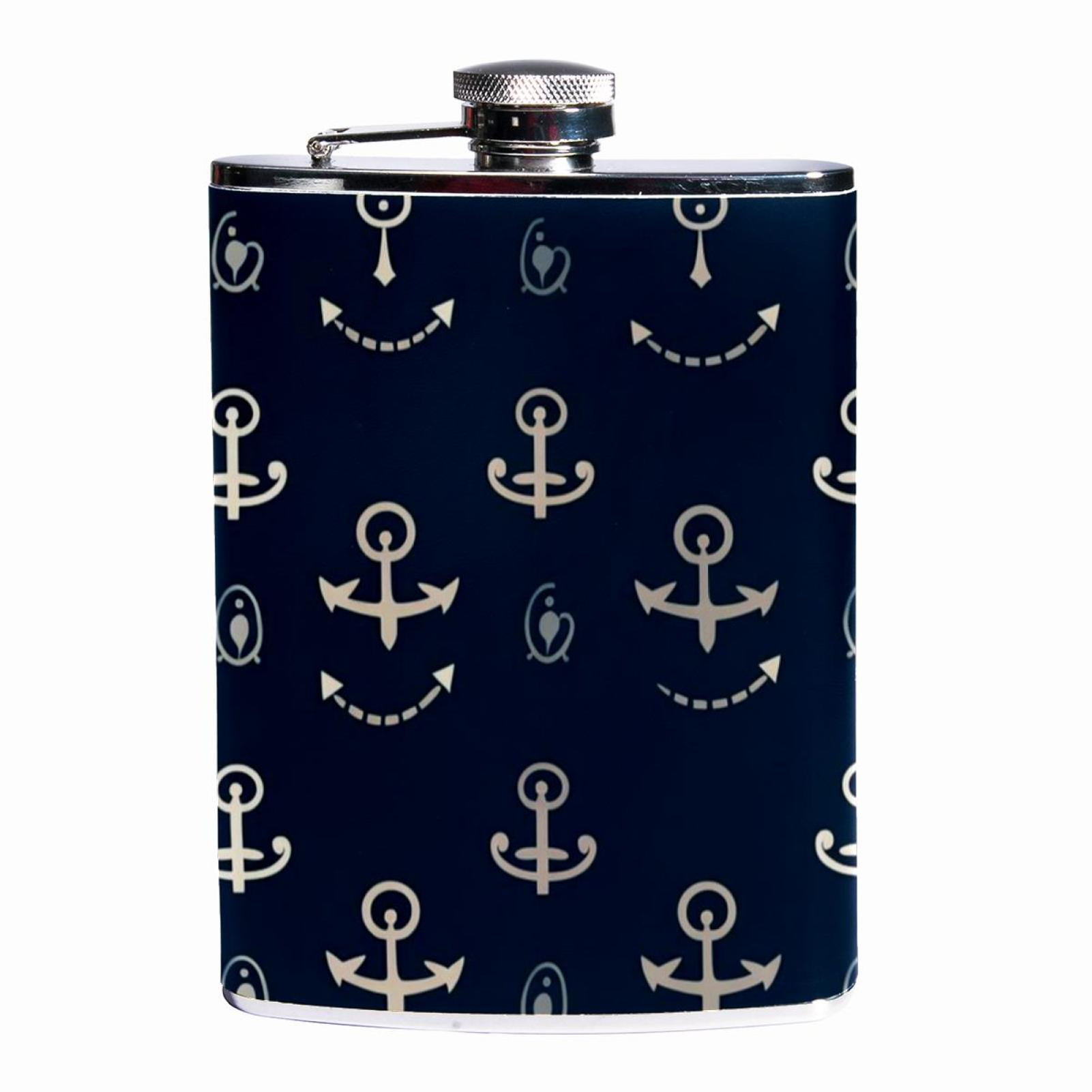 Flask for Men,Flask for Women,Hip Flask for Liquor 8Oz,Leakproof,1-Pc ...