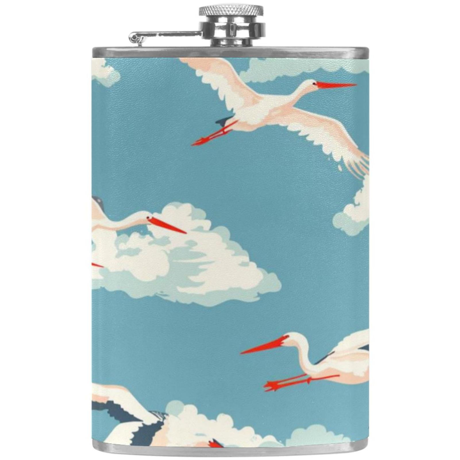 Flask for Men,Flask for Women,Hip Flask for Liquor 8Oz,Leakproof,1-Pc ...