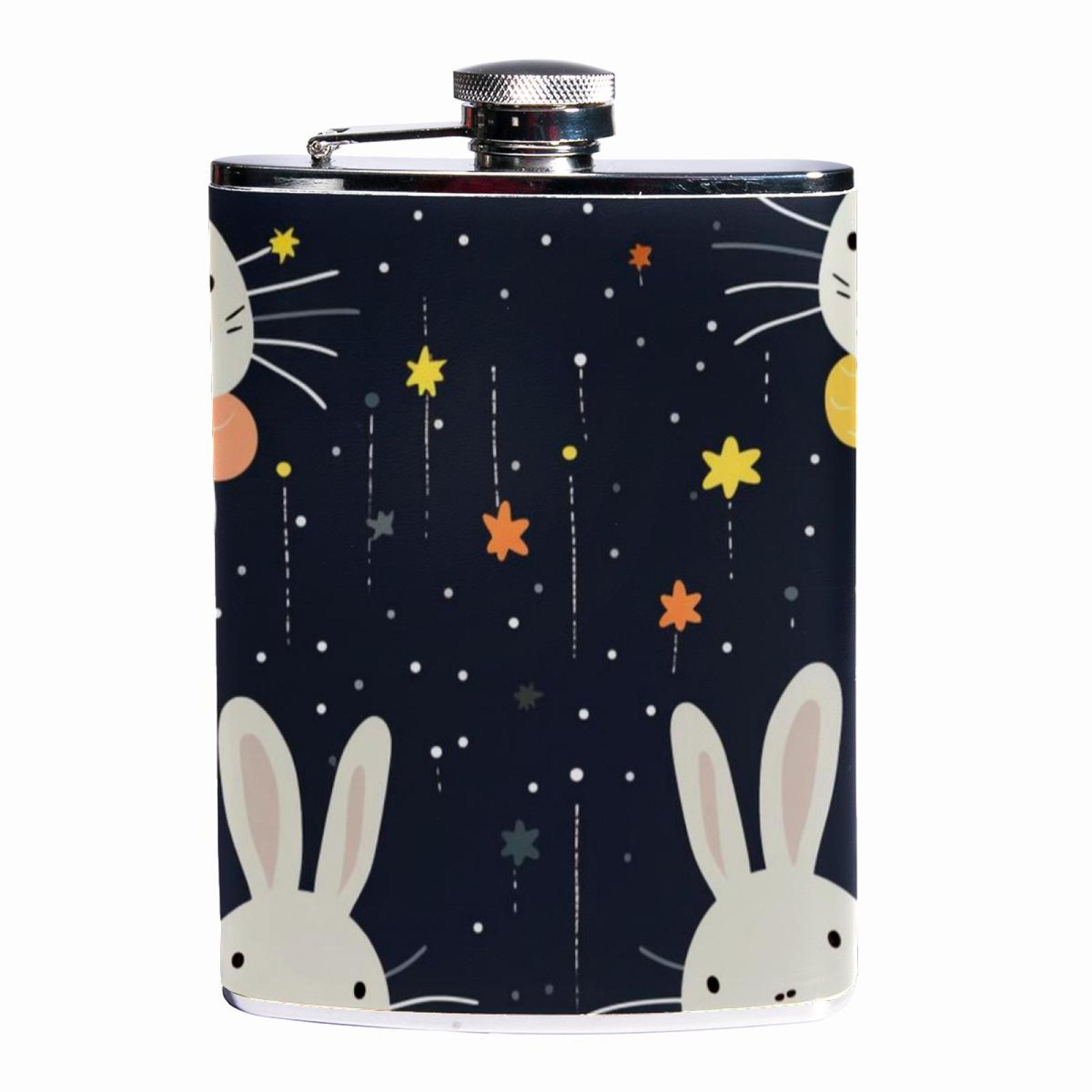 Flask for Men,Flask for Women,Hip Flask for Liquor 8Oz,Leakproof,1-Pc ...