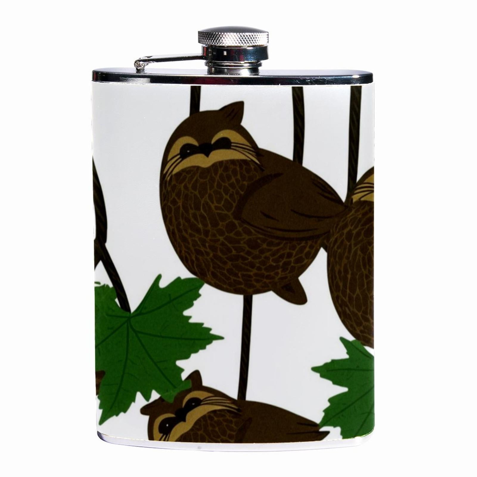 Flask for Men,Flask for Women,Hip Flask for Liquor 8Oz,Leakproof,1-Pc ...