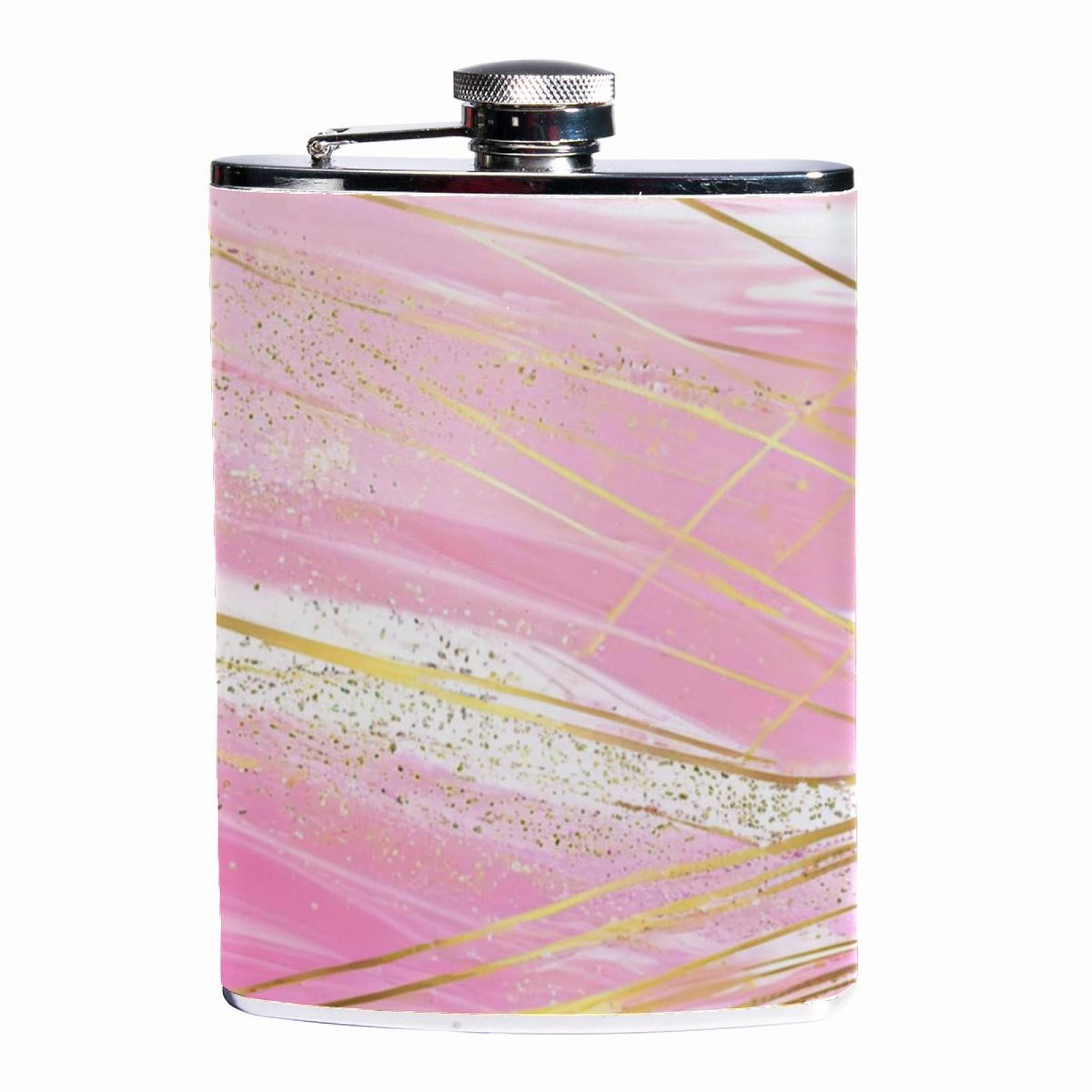 Flask for Men,Flask for Women,Hip Flask for Liquor 8Oz,Leakproof,1-Pc ...