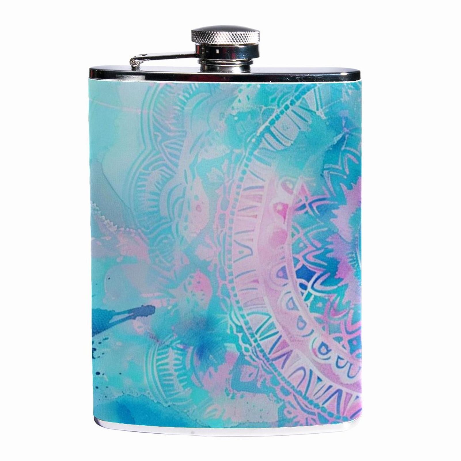 Flask for Men,Flask for Women,Hip Flask for Liquor 8Oz,Leakproof,1-Pc ...