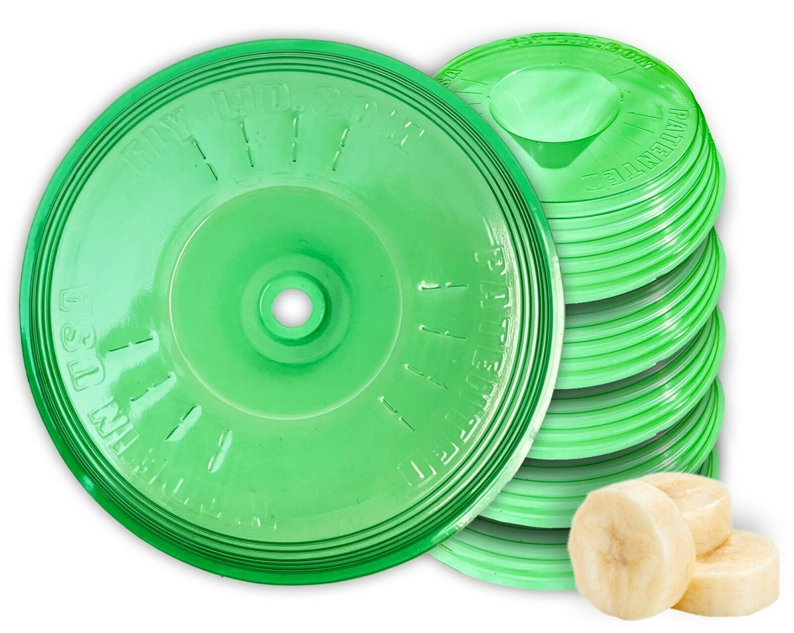 Flaskamite Fly-Lid Traps 6 Pack: Reusable Natural Fruit Fly, Gnat ...