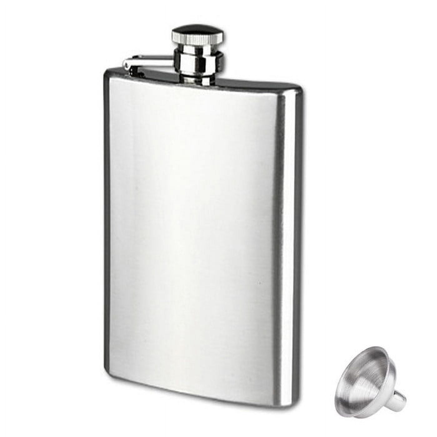 Flasks for Liquor 10oz Capacity with Funnel, Stainless Steel Liquor Hip ...